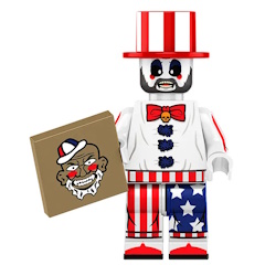 Horror Captain Spaulding Minifigure - bricknmix.uk
