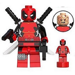 Marvel Deadpool Minifigure - bricknmix.uk