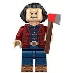 Horror Jack Torrance Minifigure - bricknmix.uk