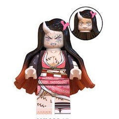 Demon Slayer Nezuko Minifigure - bricknmix.uk