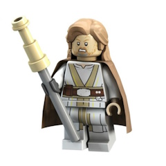 StarWars Old Luke Minifigure - bricknmix.uk