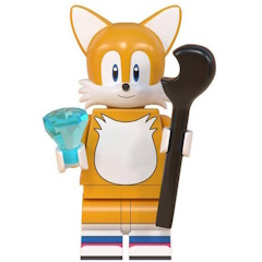 Sonic The Hedgehog Tails Minifigure - bricknmix.uk