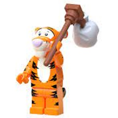 Winnie the Pooh Tigger Minifigure - bricknmix.uk