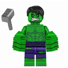 Marvel Hulk Minifigure - bricknmix.uk