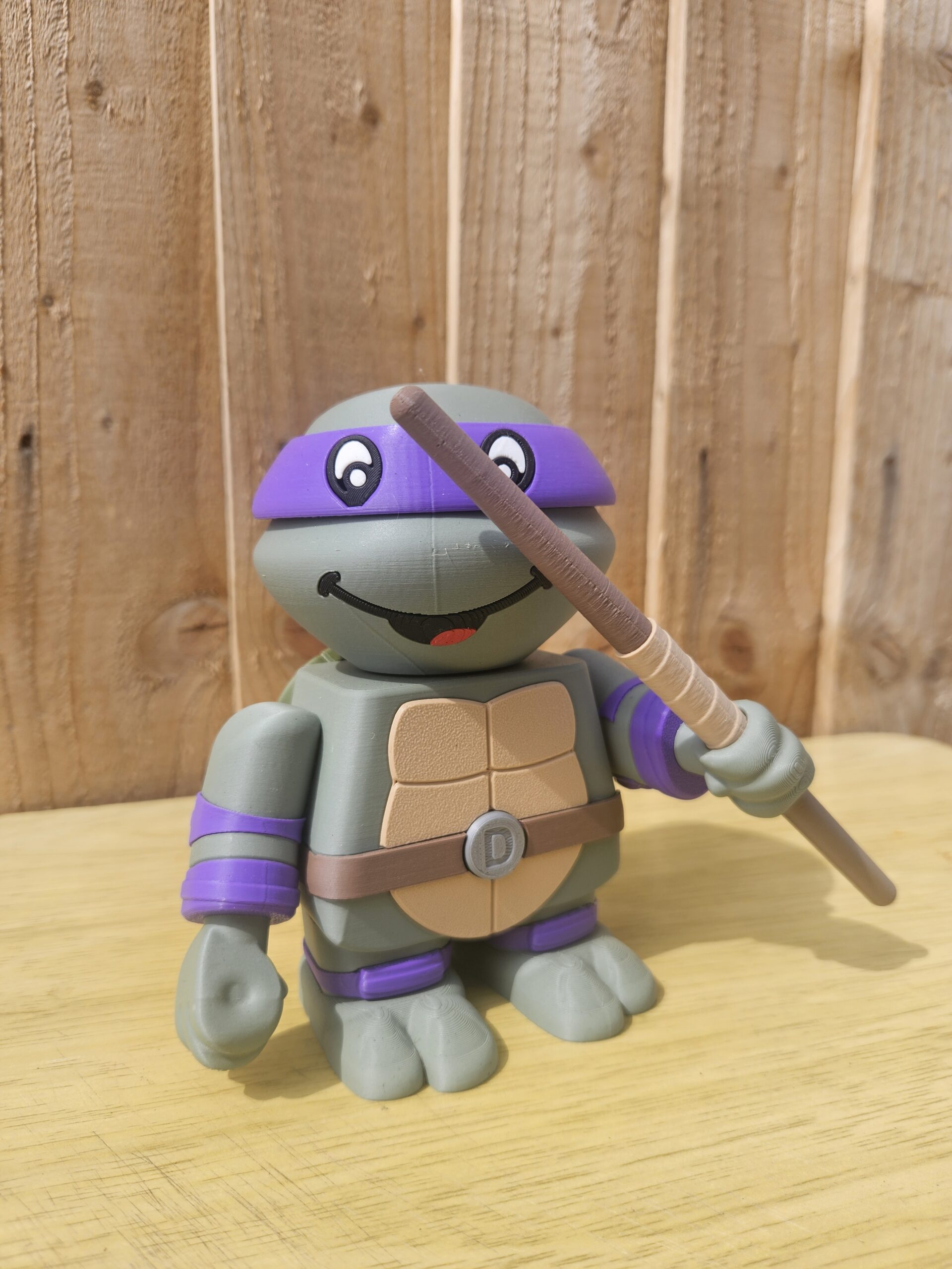 Donatello the Teenage Mutant Ninja Turtle – Chunkable - bricknmix.uk